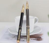 China Metal signature pen, male and female signature pen, neutral pen, free samples, business gift pen, custom logo for sale