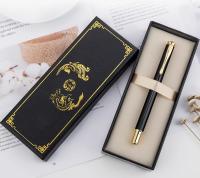 China Metal signature pen, male and female signature pen, neutral pen, free samples, business gift pen, custom logo for sale