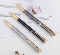 China Metal signature pen, male and female signature pen, neutral pen, free samples, business gift pen, custom logo for sale