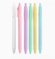 China Neutral Pen Cartoon Neutral Pen Water Pen High Beauty Candy Color Office Stationery Plastic pen for sale