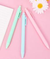China Neutral Pen Cartoon Neutral Pen Water Pen High Beauty Candy Color Office Stationery Plastic pen for sale