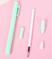 China Neutral Pen Cartoon Neutral Pen Water Pen High Beauty Candy Color Office Stationery Plastic pen for sale