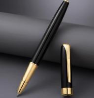 China Metal Neutral pen ballpoint pen, high-end business signature pen with custom logo office pen with gift box student pen for sale