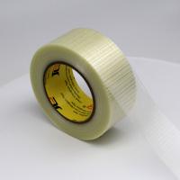 China Reinforced Fiberglass Adhesive Tape Cross Filament Tape for sale