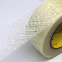 China Reinforced Fiberglass Adhesive Tape Cross Filament Tape for sale