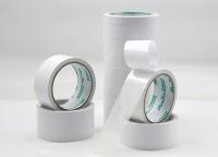 China 12mm White Double Sided Tissue Paper Packing Adhesive Tape Heat Resistant Oem for sale