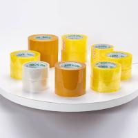 China 100 Yards Bopp Clear Transparent Adhesive Packing Tape Opp Self-Adhesive Tape Used For Packing for sale