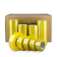 China Waterproof Clear Box Packing Tape Bopp Adhesive Packing Tape Jumbo Rolls for sale