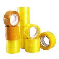 China Jumbo Roll Acrylic Carton Sealing Tape Transparent OPP Packing Tape for sale