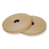 China Hot Melt Glue Gummed Kraft Paper Adhesive Tape Veneer For Package Sealing for sale