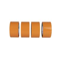 China 90 Mic Waterproof BOPP Adhesive Tape Transparent Clear Color for sale
