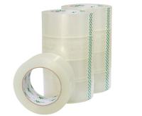 China Low Noise Transparent Acrylic BOPP Adhesive Tape For Office Packaging for sale