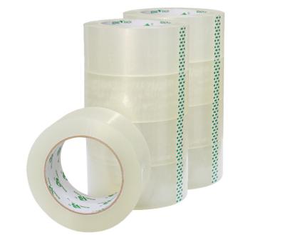 China Low Noise Transparent Acrylic BOPP Adhesive Tape For Office Packaging for sale