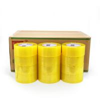 China Transparent Yellow BOPP Adhesive Tape for Packing for sale