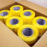 China Transparent Yellow BOPP Adhesive Tape for Packing for sale