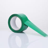 China Transparent Green BOPP Adhesive Tape Insulation Tape Green With Logo Printed for sale