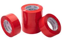 China Waterproof Red Bopp Tape Bopp Carton Sealing Tape anti Corrosion for sale