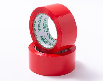 China Waterproof Red Bopp Tape Bopp Carton Sealing Tape anti Corrosion for sale