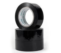 China Packaging Acrylic BOPP Adhesive Tape Transparent Black 45micx48mmx100m for sale
