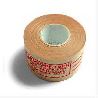 China Reinforced Brown Gummed Kraft Paper Adhesive Tape Roll 35mic-300mic for sale