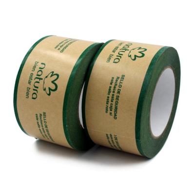 China ODM Self Adhesive Brown Gummed Kraft Paper Adhesive Tape Water Activated for sale