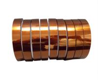 China High Temperature Brown PET Adhesive Tape 6 Inch Masking Tape SMT Protection for sale