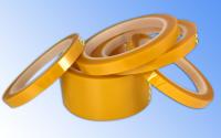 China Waterproof Electroplating Yellow PET 6 Inch Masking Tape Wear Resistant for sale