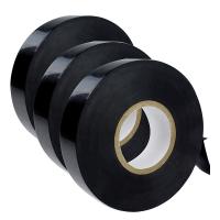 China 50MM Black PVC Adhesive Tape For Rubber Plastic Electric Insulation for sale