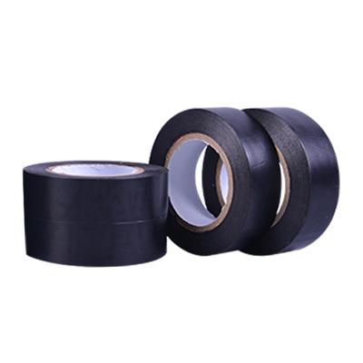 China 50MM Black PVC Adhesive Tape For Rubber Plastic Electric Insulation for sale