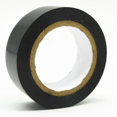 China Adhesive Black PVC Tape 50mm Wide Jumbo Roll High Voltage Electrical Insulation for sale