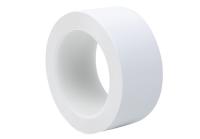China Waterproof PVC Electrical Insulation Tape White 50mm For Plastic Pipe Rubber for sale