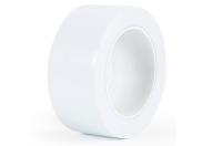 China 50mm White PVC Adhesive Tape Electrical Insulation Tape For Floor Warning for sale