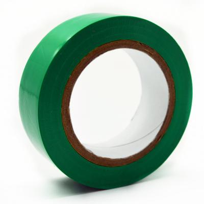 China Rubber Plastic Insulation Protection PVC Adhesive Tape 25mm Green for sale