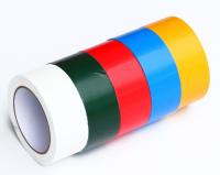 China Electrical Insulation PVC Adhesive Tape Blue 50mm 48mm 25mm for sale