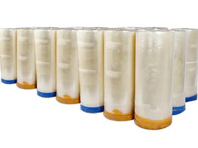 China Clear BOPP Adhesive Jumbo Roll Tape Price Per Kg 1335MM for sale