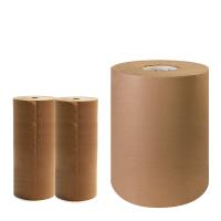 China Brown White Raw Gummed Kraft Paper Jumbo Roll Tape Per Ton for sale