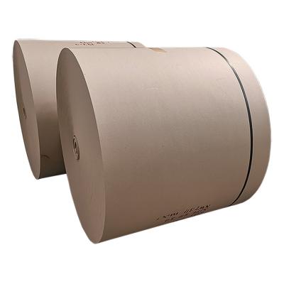 China Recycle Brown Wrapping Paper Roll Custom Kraft Tape 1090mm for sale
