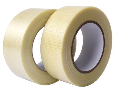 China Transparent Woven Self Adhesive Fiberglass Tape Single Sided 1000m for sale