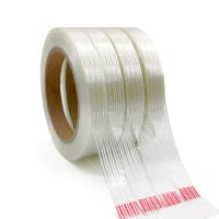 China High Adhesion Fiberglass Filament Reinforced Tape For Packing 2inch X 60yards for sale