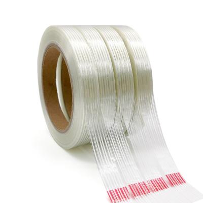 China High Adhesion Fiberglass Filament Reinforced Tape For Packing 2inch X 60yards for sale