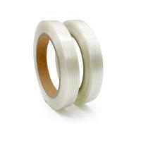 China Filament Reinforced Fiberglass Adhesive Tape Pressure Sensitive 50MM x 55M x 160um for sale