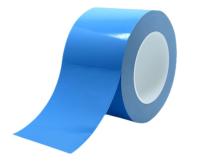 China Blue PE Film Fiberglass Adhesive Tape Double Side Thermal Insulation for sale