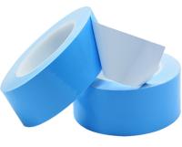 China Blue PE Film Fiberglass Adhesive Tape Double Side Thermal Insulation for sale
