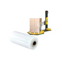 China Transparent Plastic PE Stretch Film Roll 22Mic For Packing Wrapping for sale