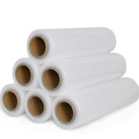 China Transparent Plastic PE Stretch Film Roll 22Mic For Packing Wrapping for sale