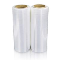 China Transparent Plastic PE Stretch Film Roll 22Mic For Packing Wrapping for sale