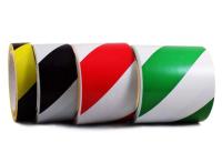 China Waterproof Insulation Electrical PVC Protection Tape Green White Stripes 40mm for sale