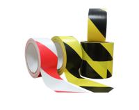 China Waterproof Insulation Electrical PVC Protection Tape Green White Stripes 40mm for sale