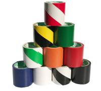 China Red White Stripes PVC Adhesive Tape Plastic Electrical Tape For Insulation 15yard 20yard for sale