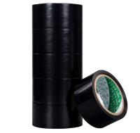 China Black Rubber PVC Adhesive Tape Single Sided 50mm for sale